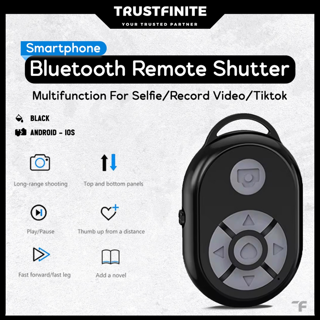 Jual Shutter Bluetooth Remote Control Android iOS / Shutter Hp ... Jual Shutter Bluetooth Remote Control Android iOS / Shutter Hp ...