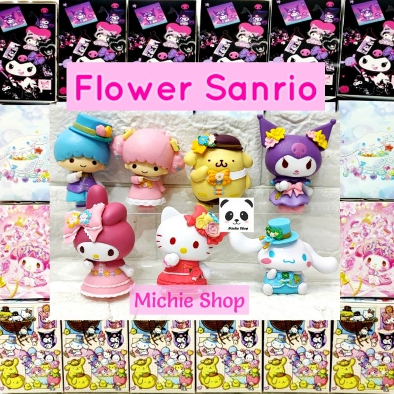 Jual Blind Box Sanrio Random Collection Topper Gifts Doll Hello Kitty Cinnamoroll Kuromi My ...