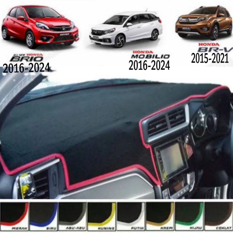 Jual Karpet Cover Dashboard Mobil All New Honda Brio/Mobilio 2016-2024 ...
