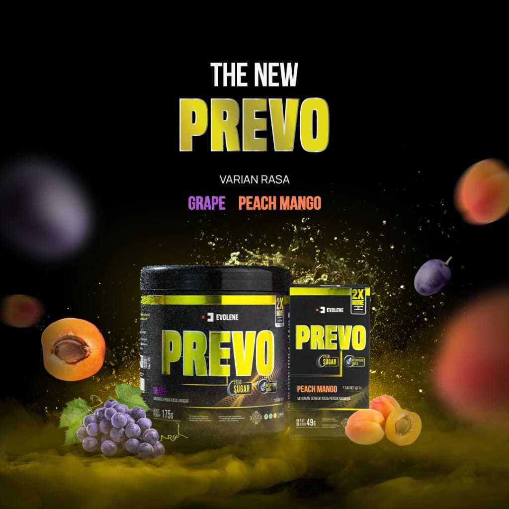 Jual NEW PREVO EVOLENE 7S DENGAN 25S RASA MANGGA DAN ANGGUR, PRE ...