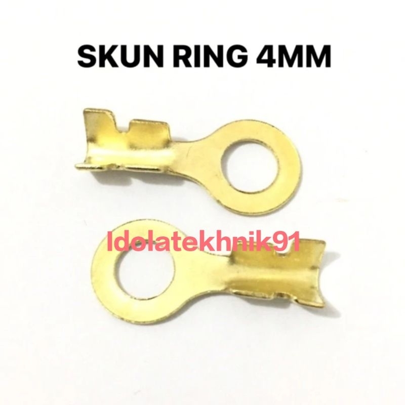 Jual Skun Ring Mini 4mm / Skun Bulat Kecil 4 mm (isi 100 Pcs) | Shopee Indonesia