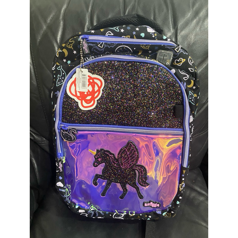 Jual Smiggle Backpack Girls Kids Unicorn Rainbow Black / Tas Ransel ...