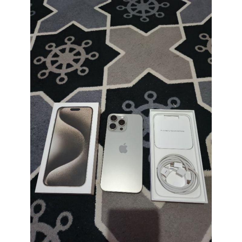 Jual Iphone 15 Pro Max second IBOX | Shopee Indonesia