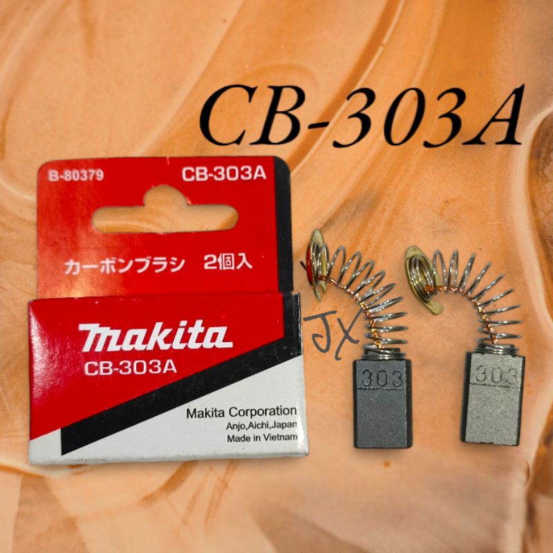 Jual CARBON BRUSH MAKITA CB-303A/ SEPUL SPUL CB 303 A BOSTEL ARANG ...