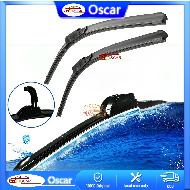 Jual WIPER BLADE KACA MOBIL FRAMELESS U SHAPE HOOK - FLY-078 / WIPER ...