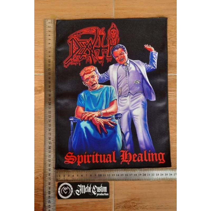 Jual Backpatch Print Death Spiritual Healing / Band Metal / Emblem ...