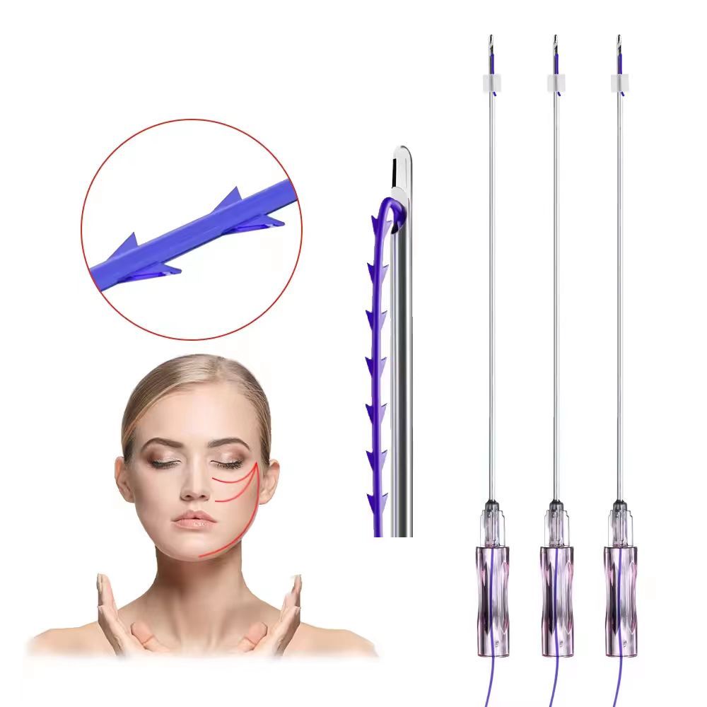Jual Minerva Benang Pipi Thread Lift 18g*100mm PDO/PCL fishbone/molding ...