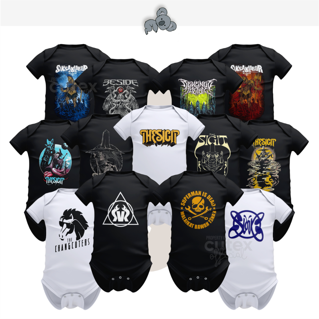 Jual Jumper Baju Bayi Band Rock Metal Indonesia Burgerkill The Sigit ...