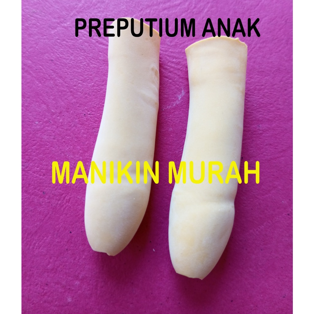 Jual Kulit Preputium Anak LATEX dua layer untuk belajar tindakan sunat ...