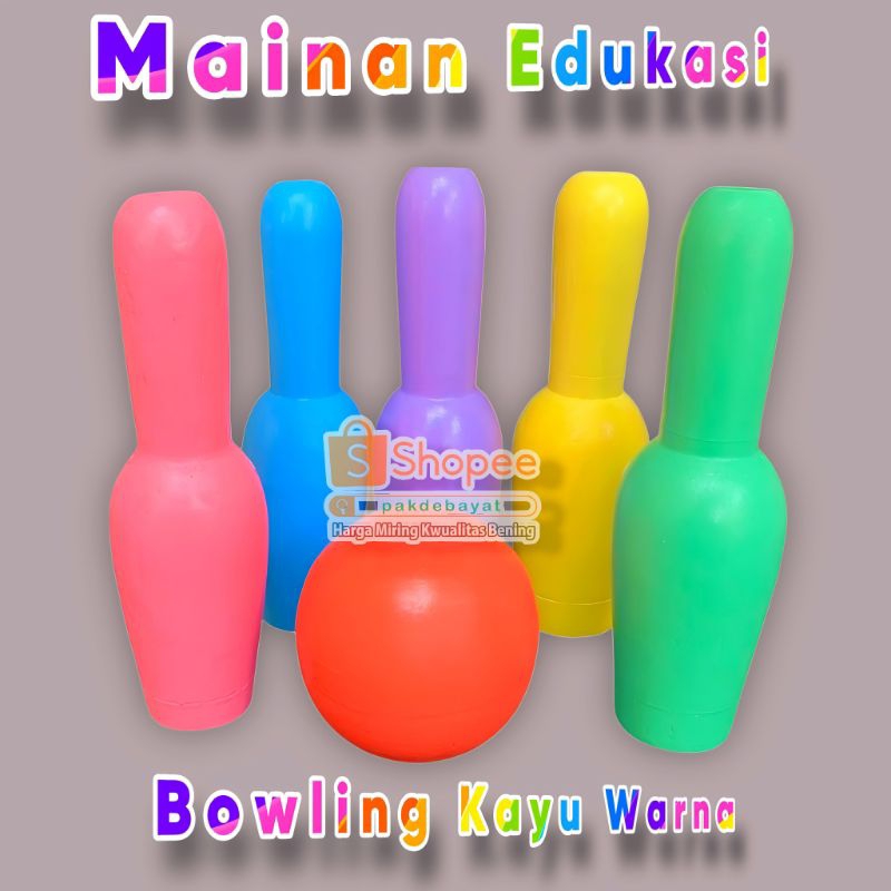 Jual Mainan Bowling Kayu | Shopee Indonesia