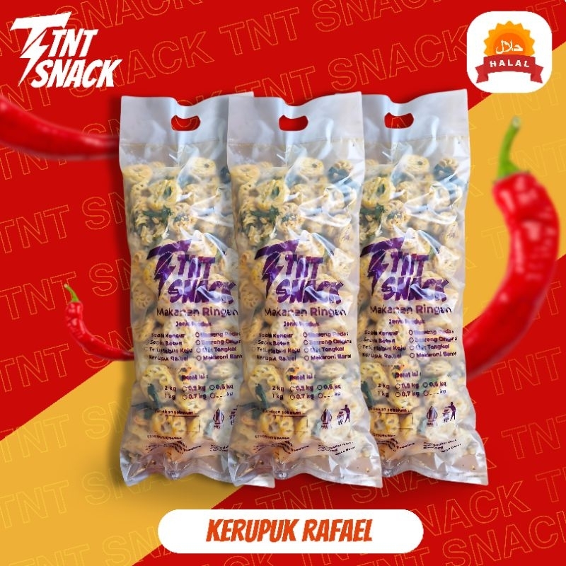 Jual KERUPUK RAFAEL BESAR MANDIRI SNACK | Shopee Indonesia