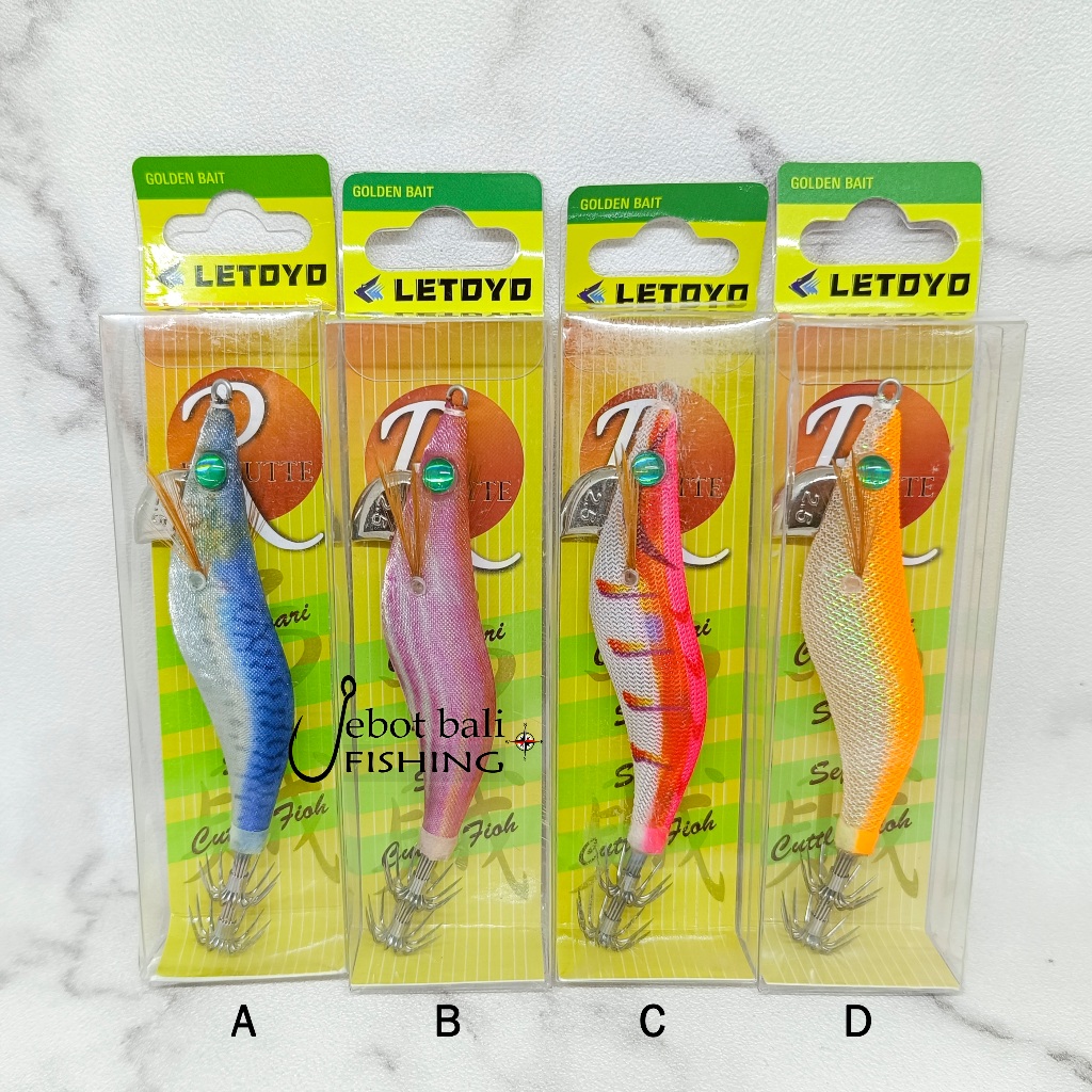 Jual Egi Letoyo Model Sutte R 2.5 - Umpan Pancing Cumi - Eging - Squid Jig | Shopee Indonesia