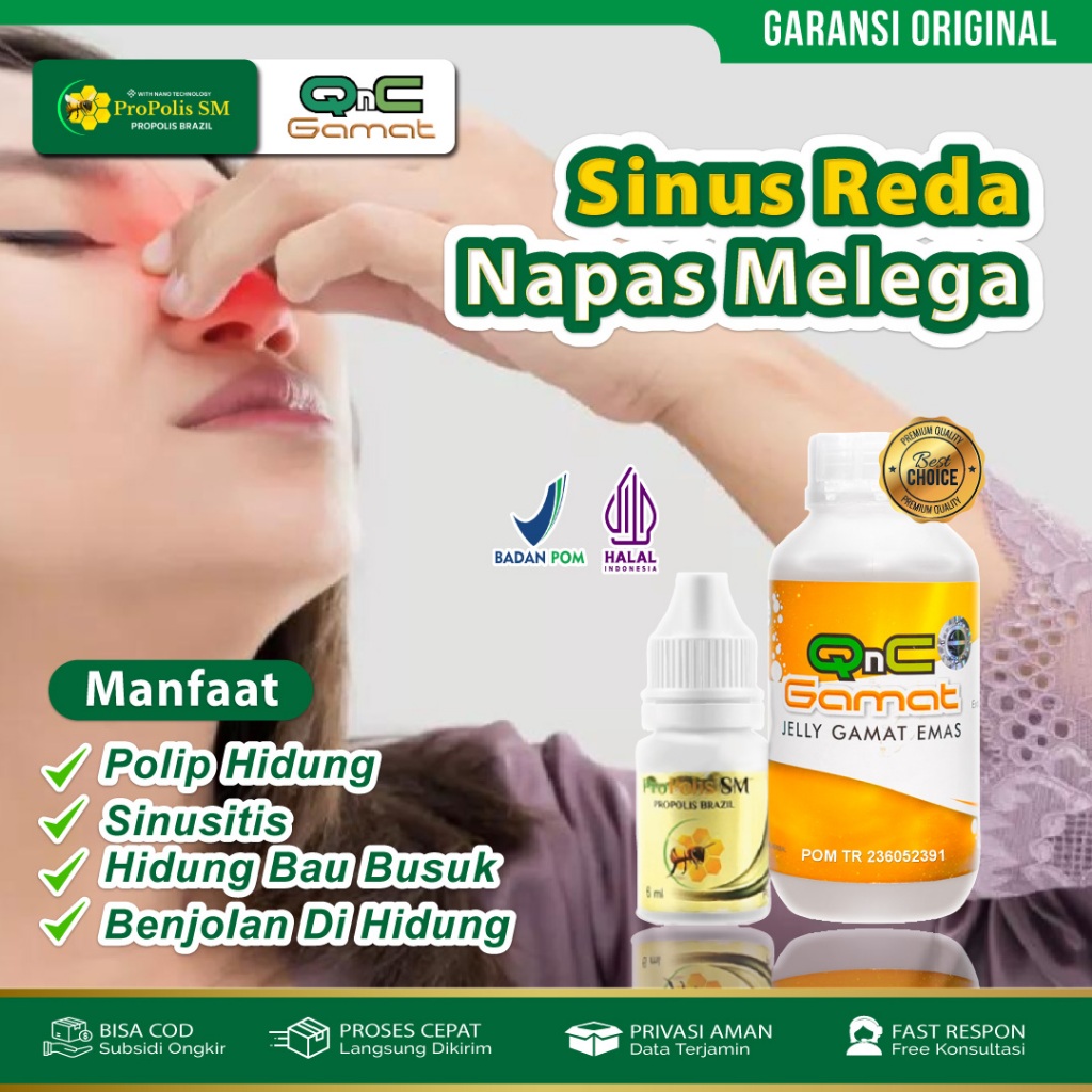 Jual Obat Polip Hidung, Sinusitis, Sinus, Pilek Kronis, Flu Menahun, Benjolan Di Dalam Hidung ...