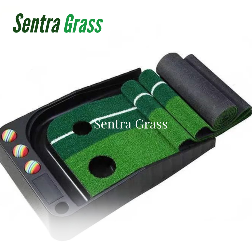 Jual Putting green indoor 2,5 m - trainer golf portabel - karpet golf ...