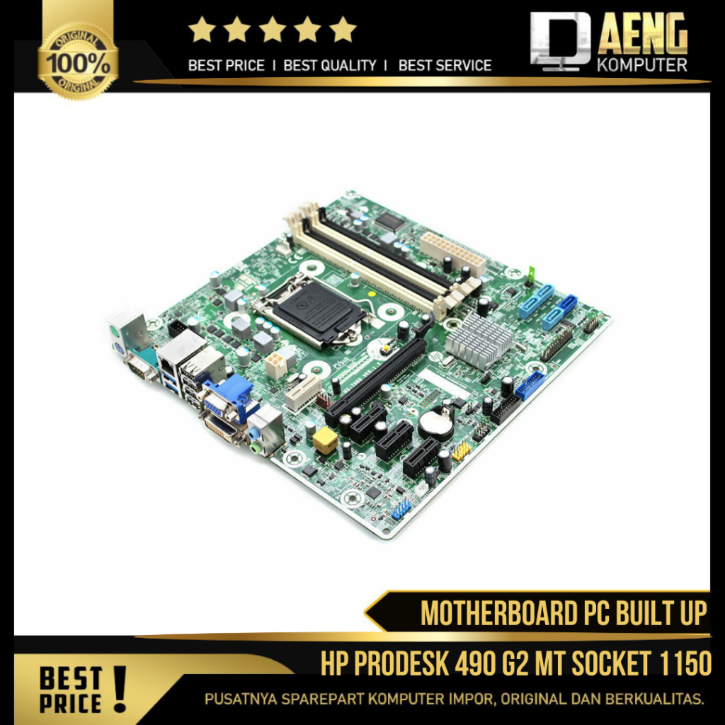 Jual Motherboard Mainboard Mobo PC Built up Hp ProDesk 490 G2 MT Socket ...