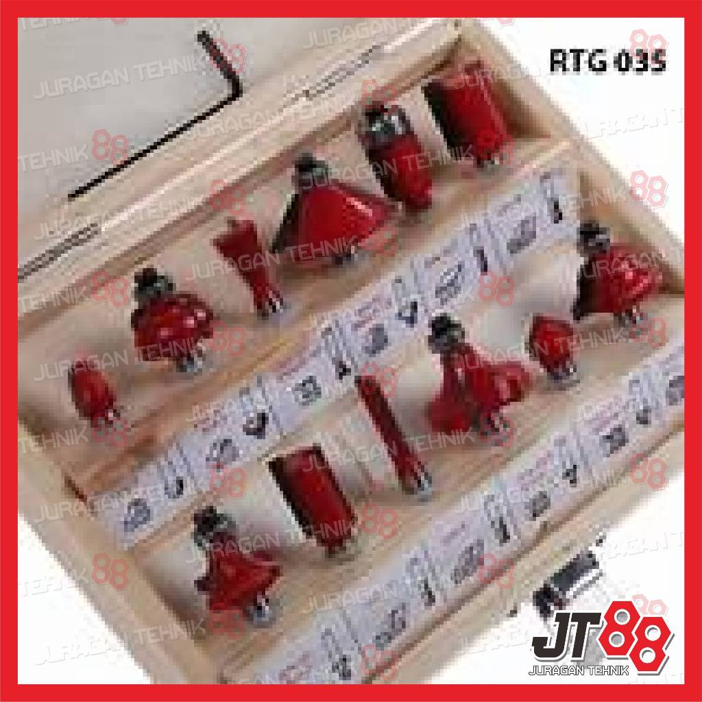 Jual ROUTER BIT SET 12 PCS MATA PROFIL KAYU MESIN WOOD TRIMMER | Shopee ...