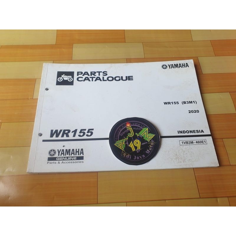 Jual Buku Part Catalog Katalog Copian Yamaha WR155 WR 155 2020 | Shopee ...