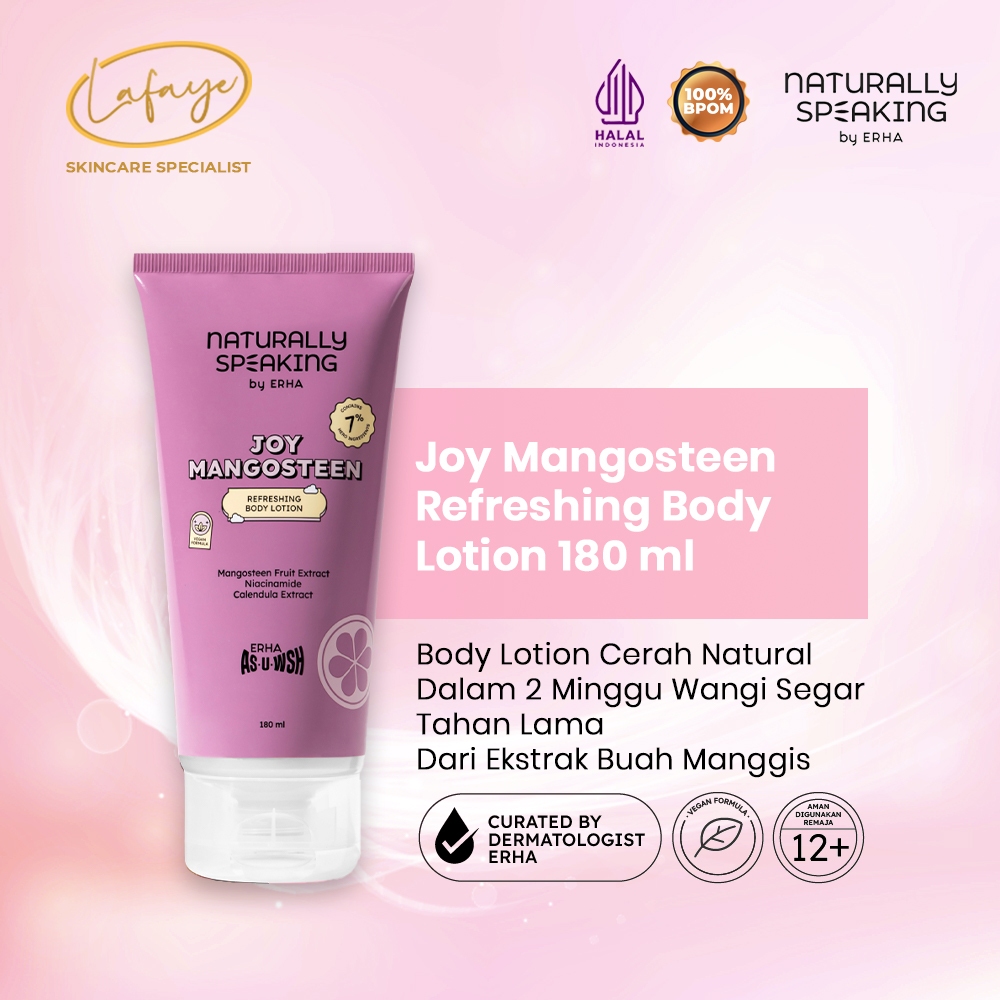 Jual Naturally Speaking by ERHA - Body Lotion Pelembab Tubuh Joy ...