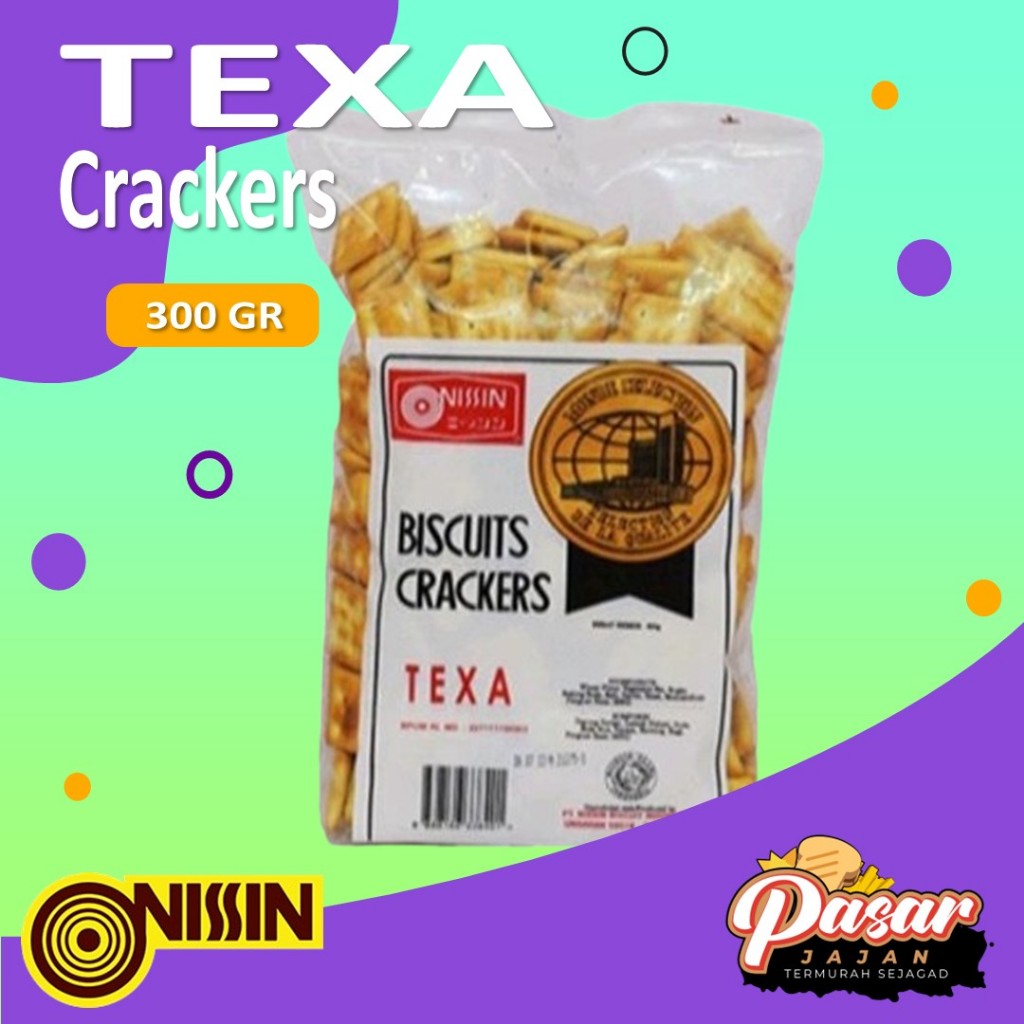 Jual Biskuit Jadul Nissin Texa Crackers 300gr | Shopee Indonesia