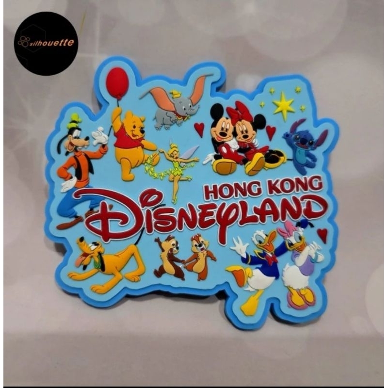 Jual Hongkong Disneyland Magnet Mickey & Friends Original Disney ...