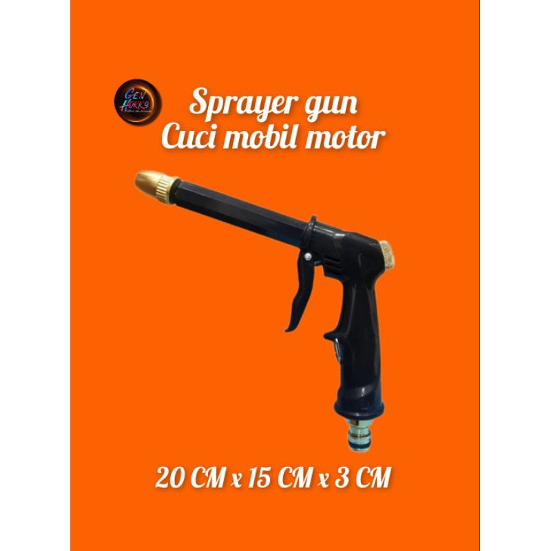 Jual Sprayer gun / water gun cuci mobil & motor | Shopee Indonesia