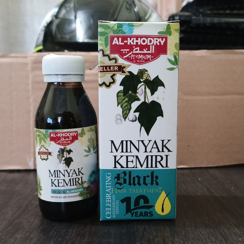 Jual Minyak Kemiri Black Al Khodry Minyak Kemiri Bakar Premium Menumbuhkan Rambut Isi 100ml ...