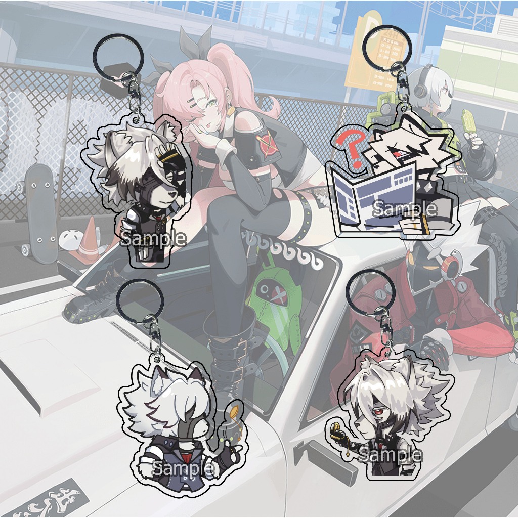 Jual Gantungan Kunci Zenless Zone Zero von lycaon - Ganci - Key Chain ...