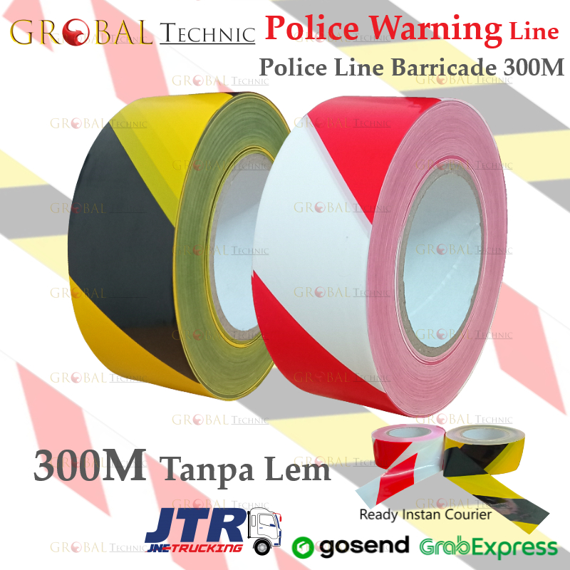 Jual Police Line 2 Inchi x 300 Meter / Warning Line 2 Inch x 300 M ...