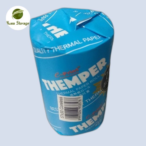 Jual Kertas Termal Telstruk Kasir 57x30 mm e-Print Themper Thermal ...