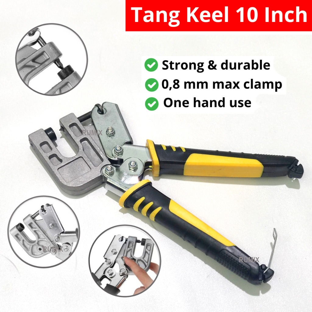 Jual Tang Jepit Penyambung Baja Ringan 10 inch Stud Crimper Punch Keel ...