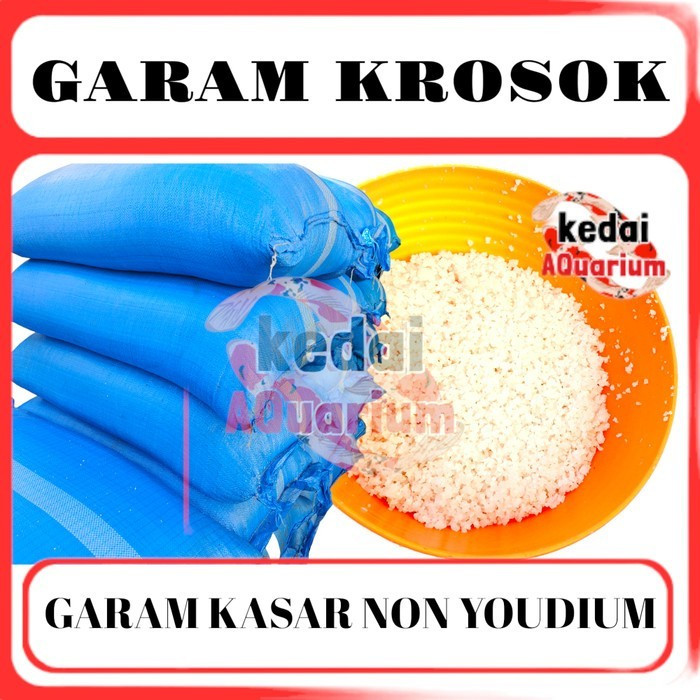 Jual GARAM IKAN 50KG/ GARAM KROSOK K1 / GARAM KASAR 50 KG NON YODIUM ...