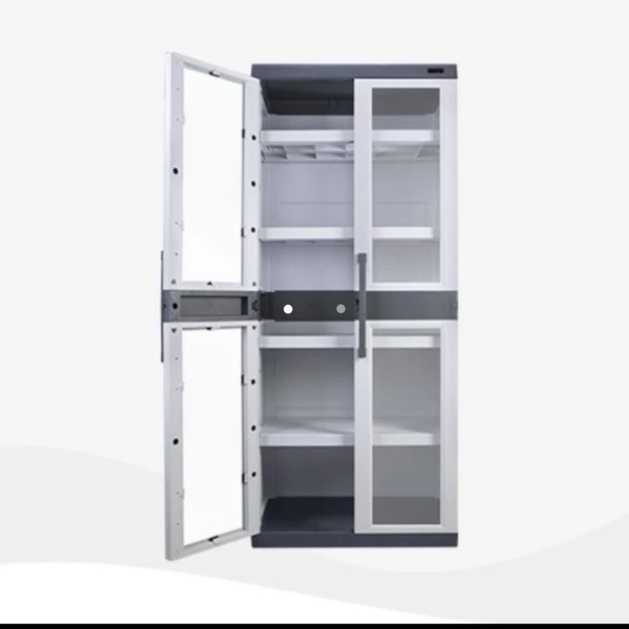 Jual Lemari Multifungsi Arisa CA602 Lemari Plastik 2 Pintu | Shopee ...