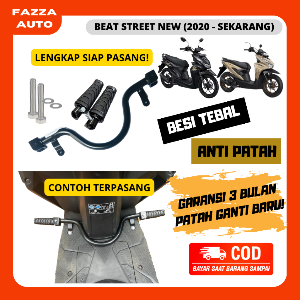 Jual FOOTSTEP DEPAN BEAT STREET NEW (2020 - SEKARANG) LENGKAP | Shopee ...