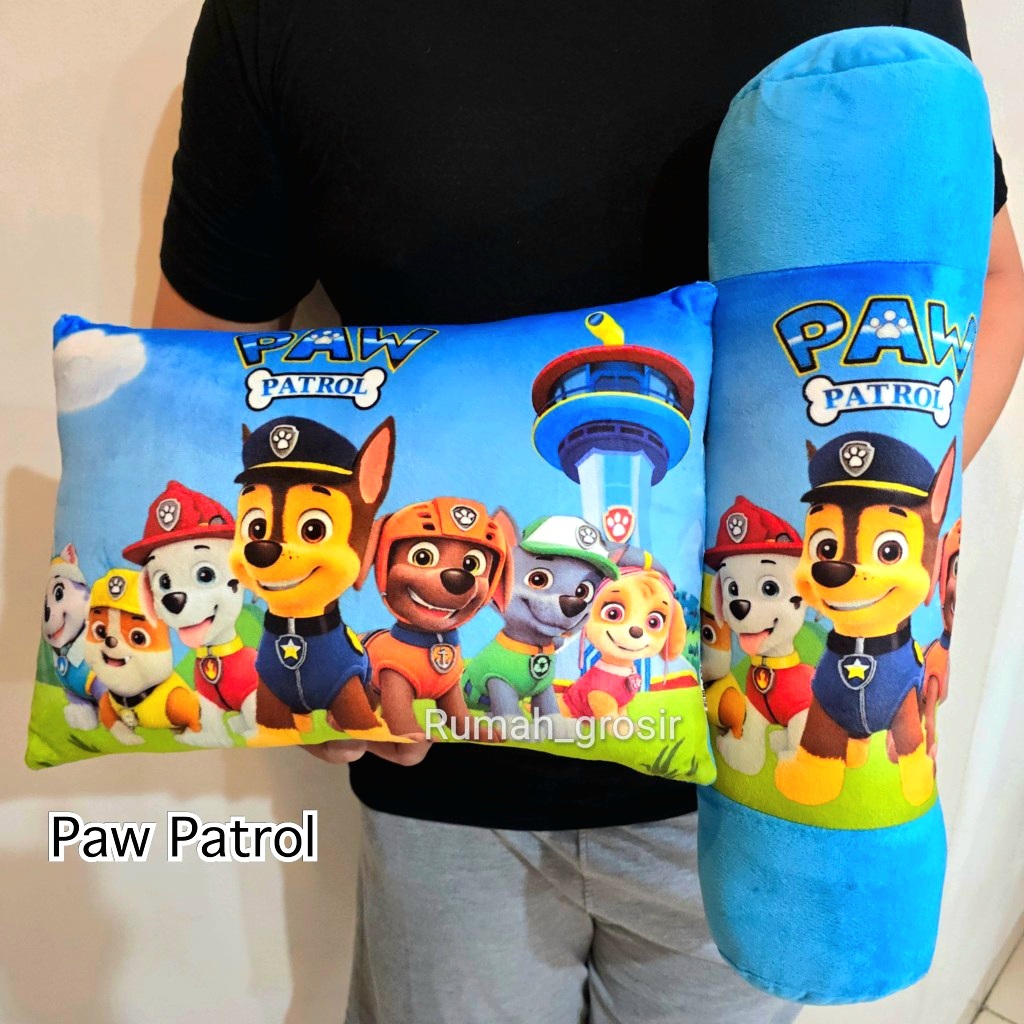 Jual Paket Bantal Guling Paw Patrol Lucu | Shopee Indonesia
