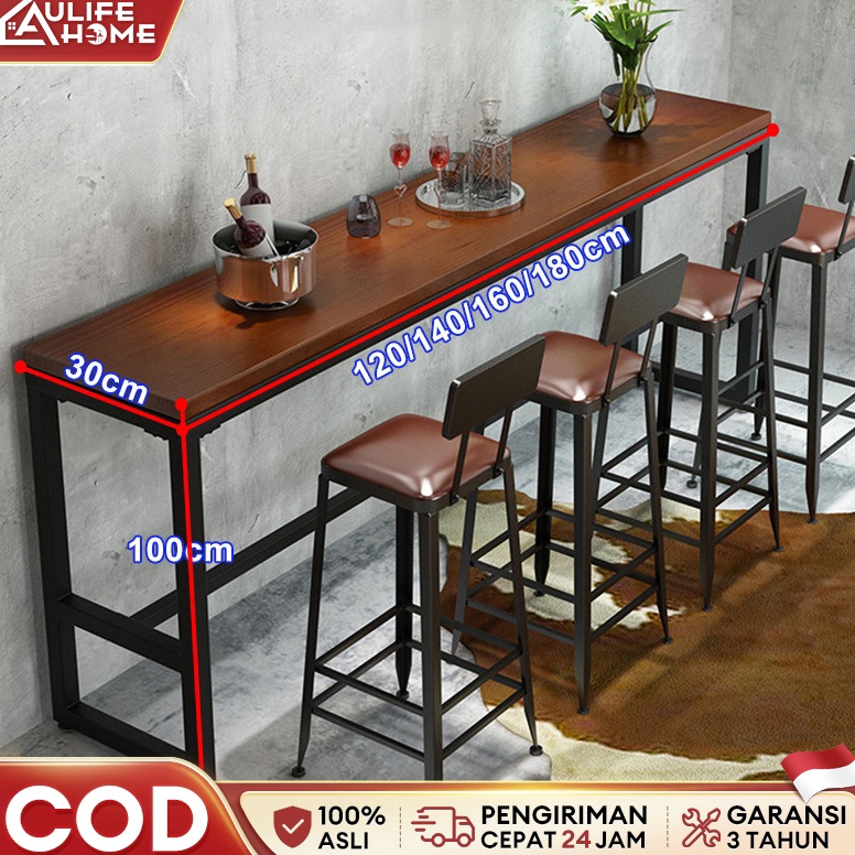 Jual Wow Murah Meriah Meja Bar Minimalis Meja Cafe Meja Panjang Meja ...