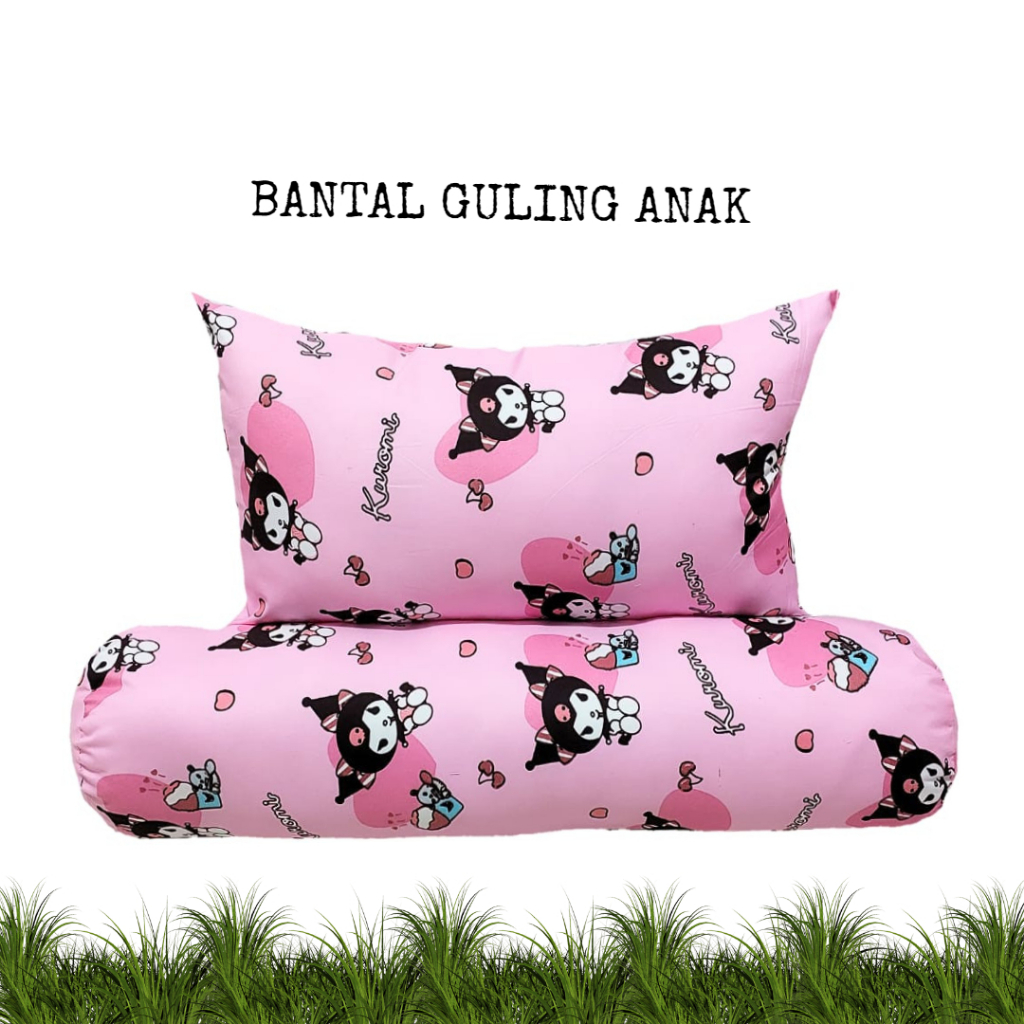 Jual Bantal Guling Anak Kuromi Untuk Anak Balita Usia 1 Sampai 7 Tahun ...