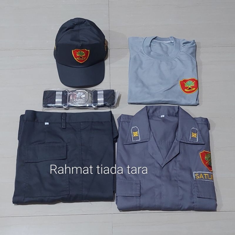 Jual 1 SET SERAGAM PDL LINMAS TERBARU, PERLENGKAPAN LINMAS,BAJU LINMAS ...