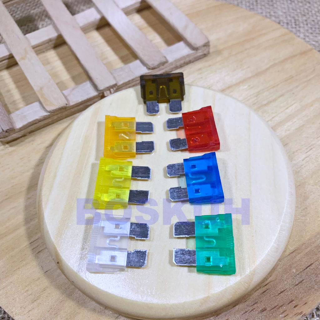 Jual FUSE DX BESAR/BIG 5A 7.5A 10A 15A 20A 25A 30A - SEKRING TUSUK ...