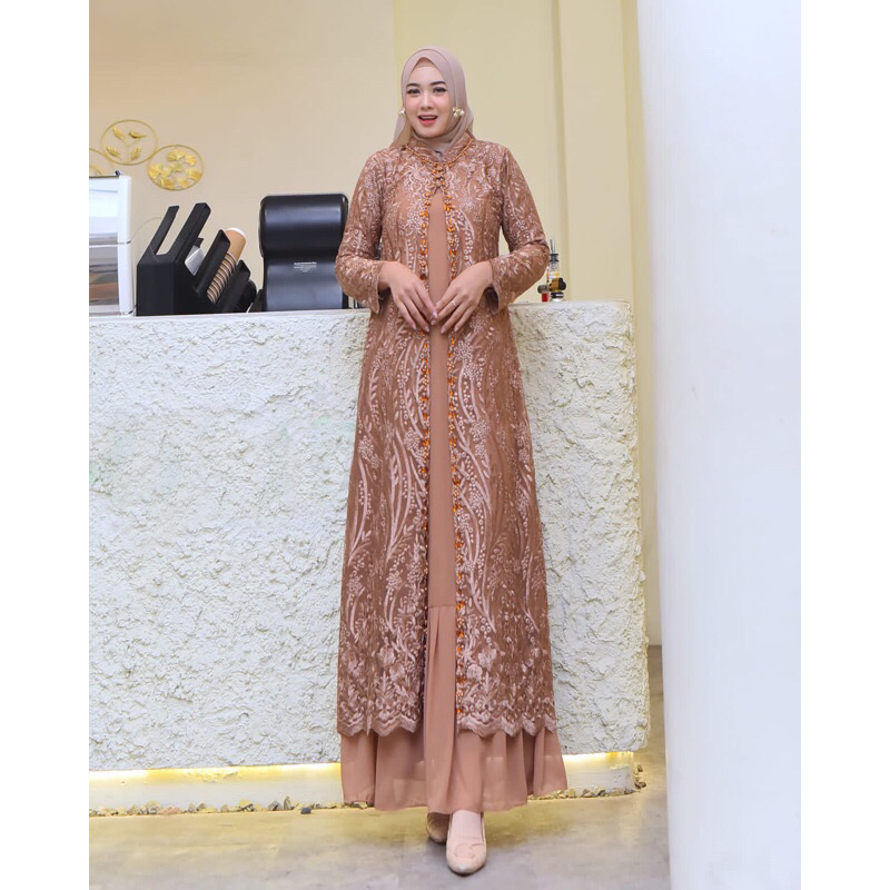 Jual GAMIS TILE LONG OUTER LD120cm| GAMIS| GAMIS TERBARU| GAMIS KONDAGAN| GAMIS PESTA| GAMIS ...