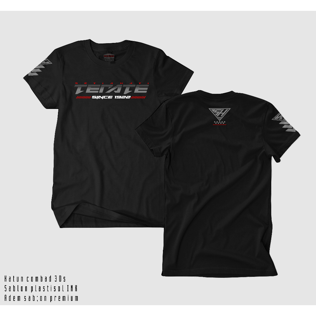 Jual Kaos PSHT Baju PSHT Setia Hati Terate Design Racing V3 Kaos Katun ...