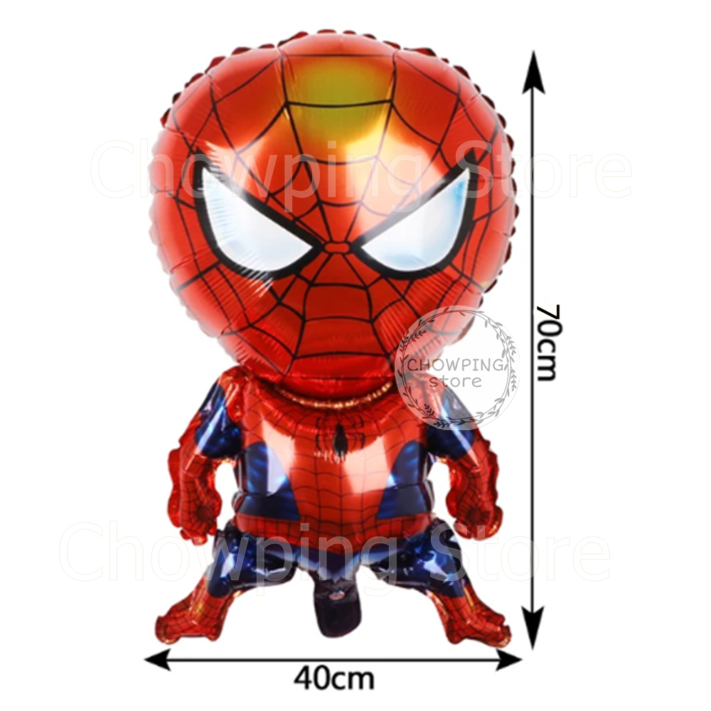 Jual Balon Foil Spiderman Full Body / Balon Super Hero Spiderman ...