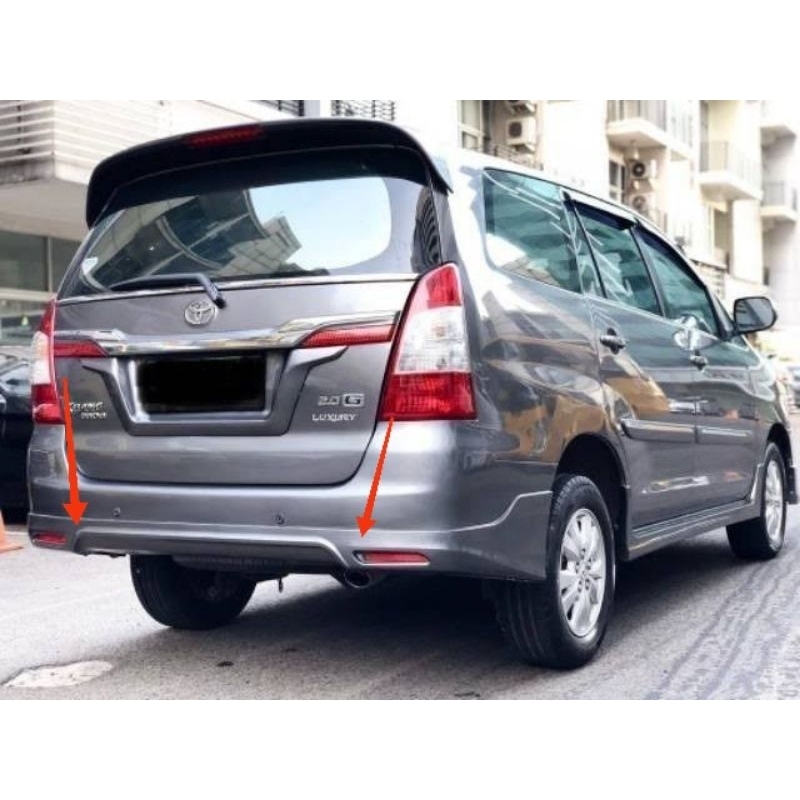Jual Bodykit Kit Spoiler Bodykit Spoiler Belakang Innova Luxury Barang ...