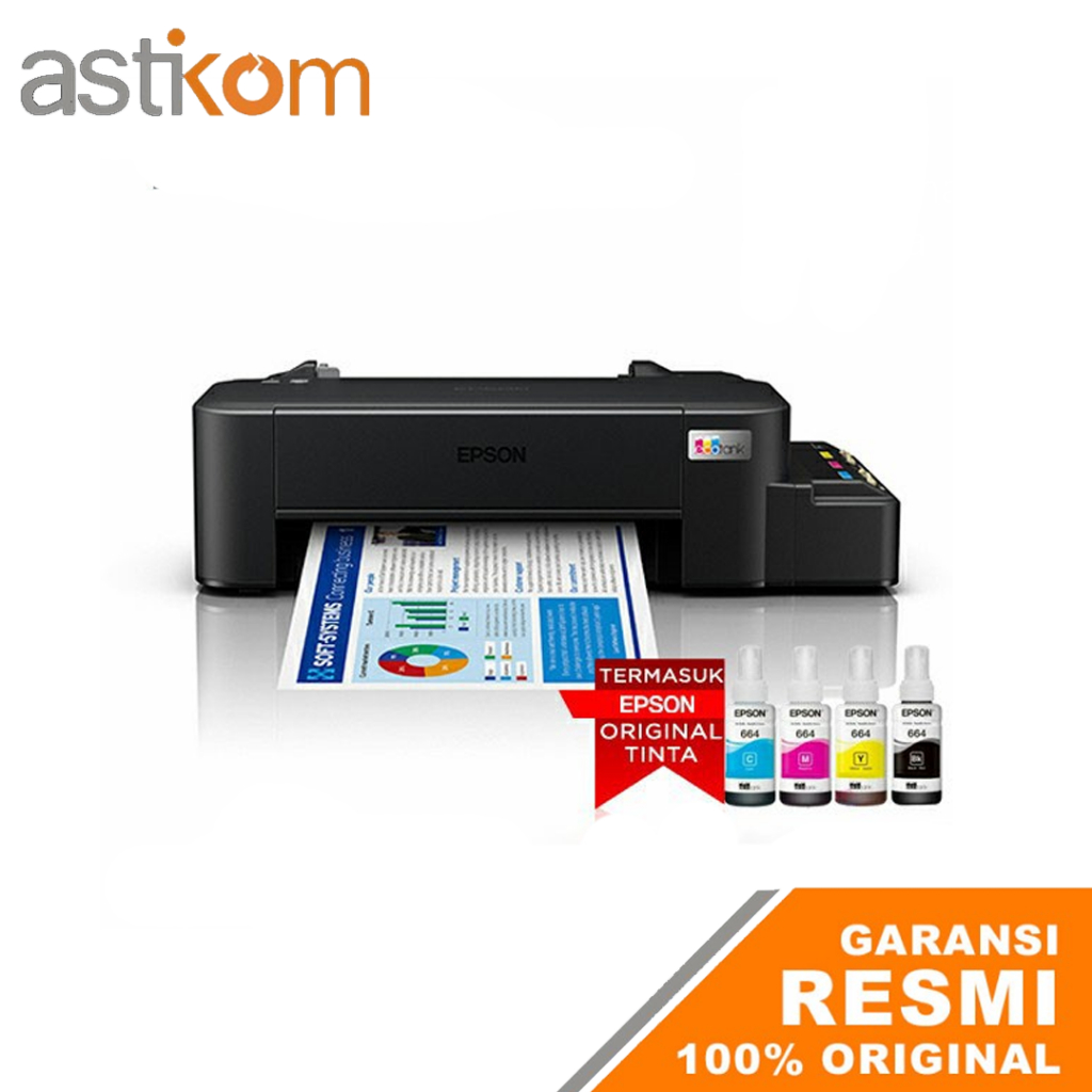 Jual Printer Epson L121 Eco Tank Print Only | By Astikom | Shopee Indonesia