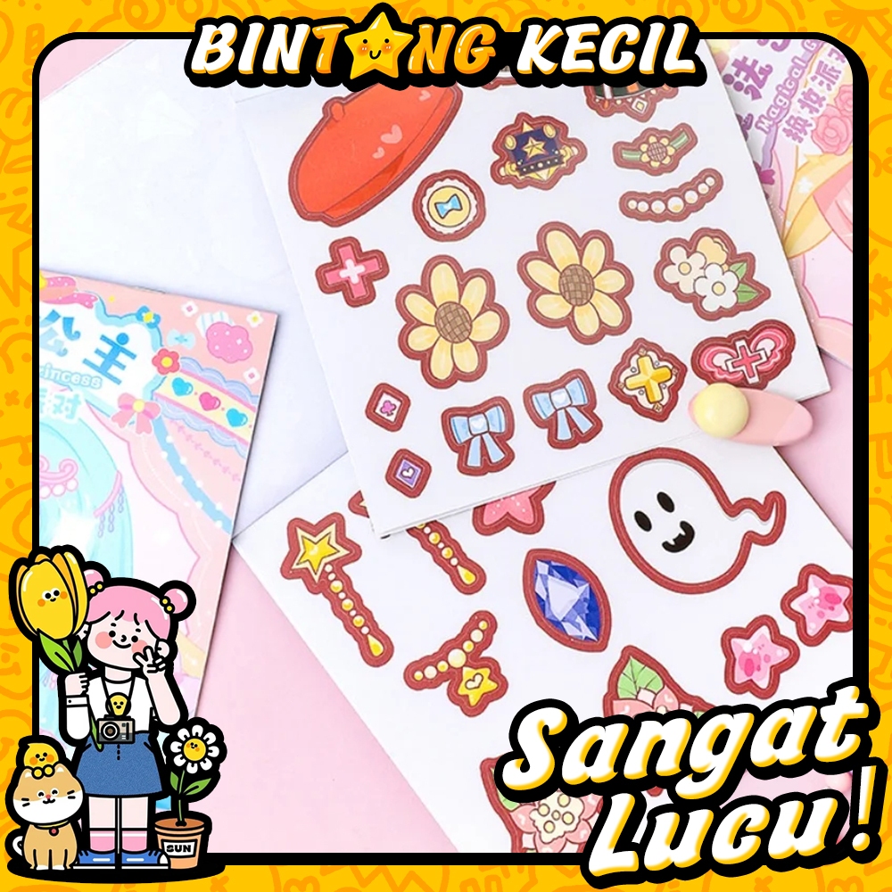 Jual Buku Stiker DIY Fashion Baju Sticker Dress Up Book Edukasi Anak ...