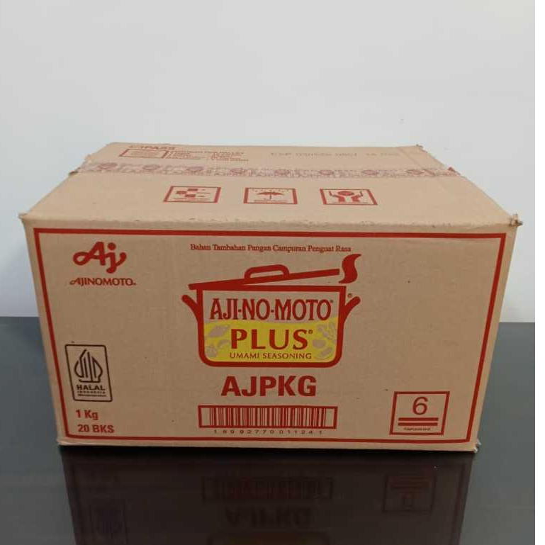 Jual AJINOMOTO Plus penyedap rasa / Karton 1kg x 20 bks | Shopee Indonesia
