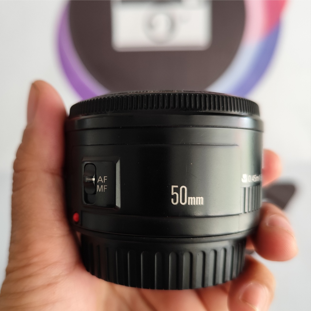 Jual Lensa Fix 50mm f 1.8 for canon Bekas | Shopee Indonesia