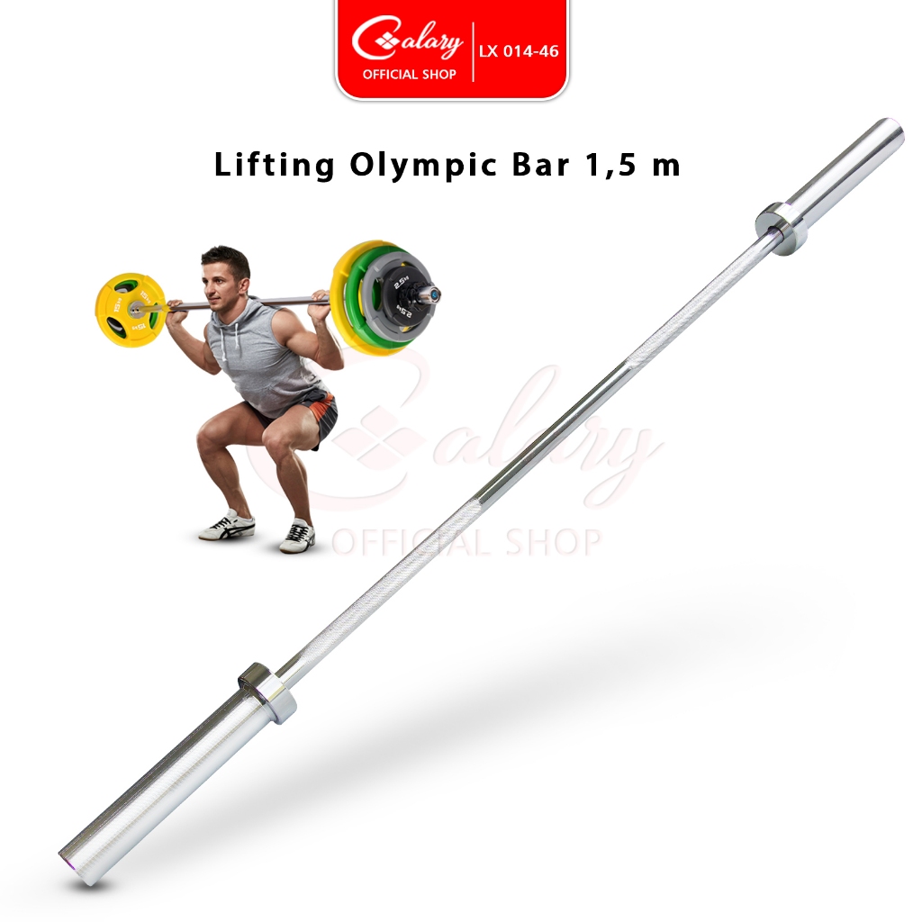 Jual SPEEDS Stick Barbel Bar 150cm Stick Dumbell Stick Olympic Bar ...