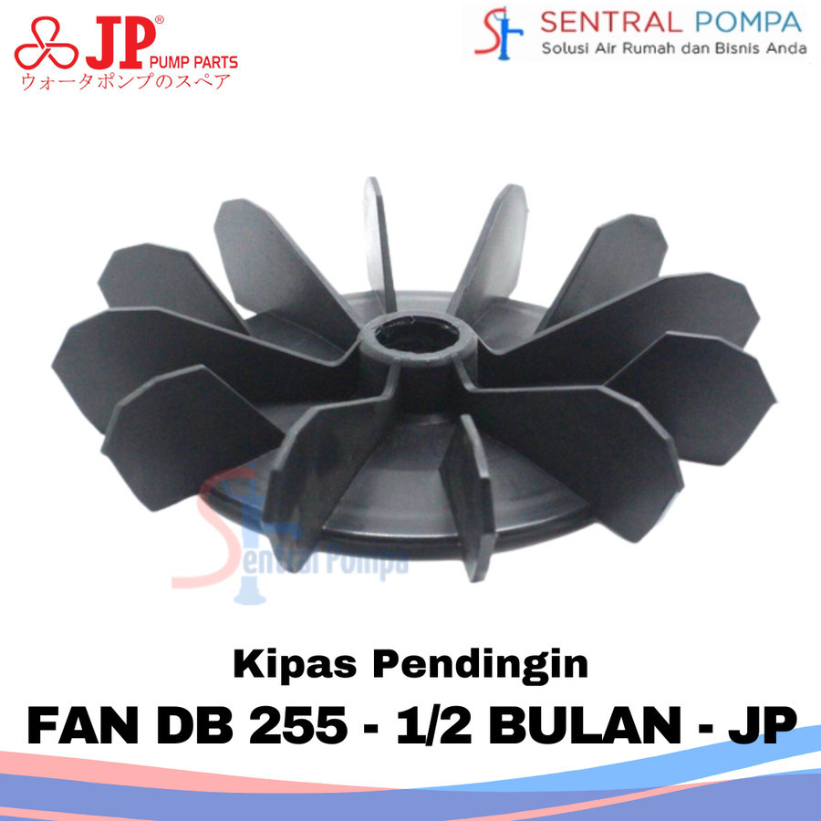 Jual Fan DB 255 1/2 bulan JP Kipas Pendingin Pompa Air DAB, Shimizu ...