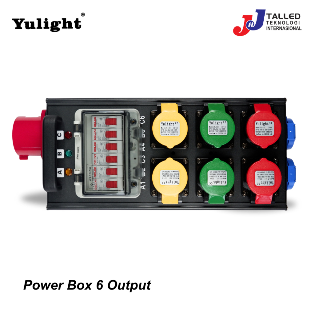Jual POWER BOX 6 OUTPUT CONNECTOR LISTRIK VIDEOTRON 3 PHASE RENTAL ...