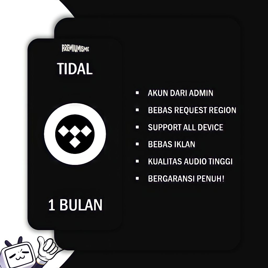 Jual TIDAL PREMIUM 1 BULAN | Shopee Indonesia